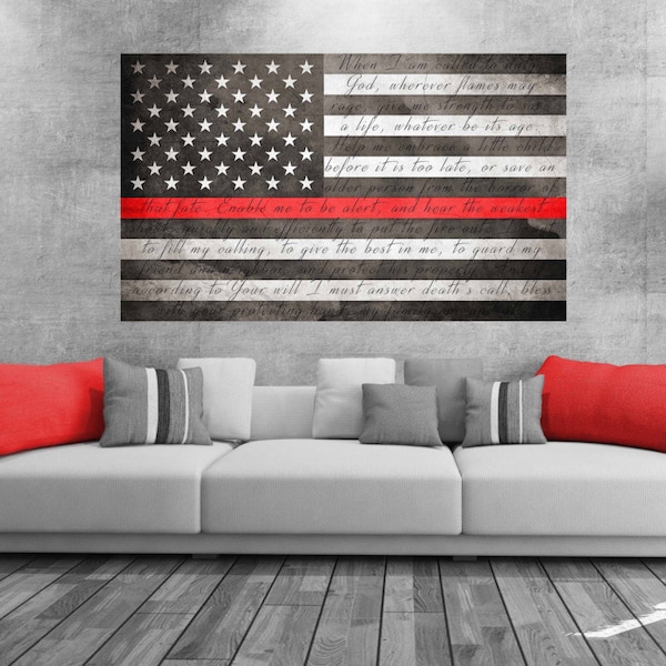 Fireman's Prayer - Etsy