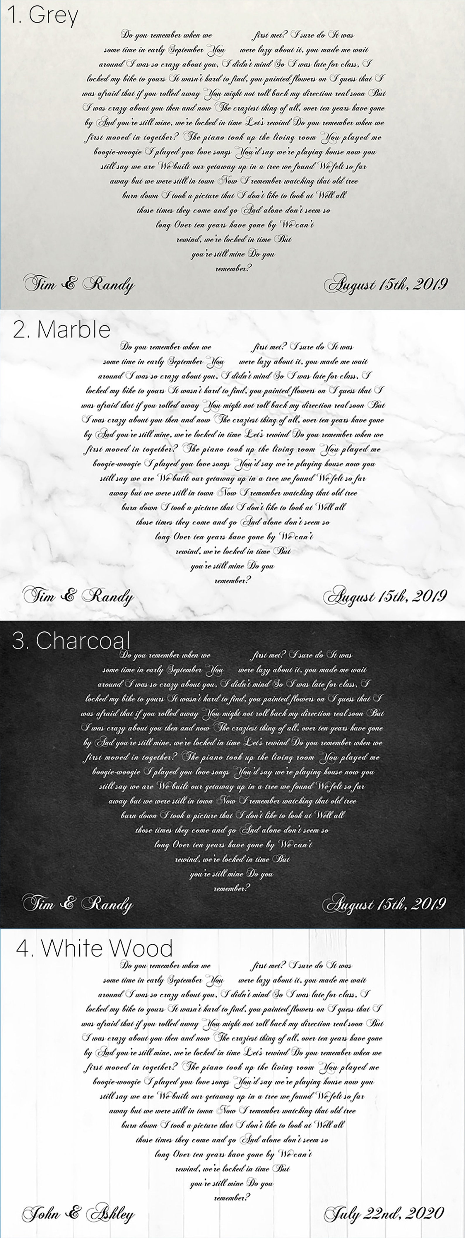 Paper Anniversary Gift One Year Anniversary Gift 1 Year - Etsy