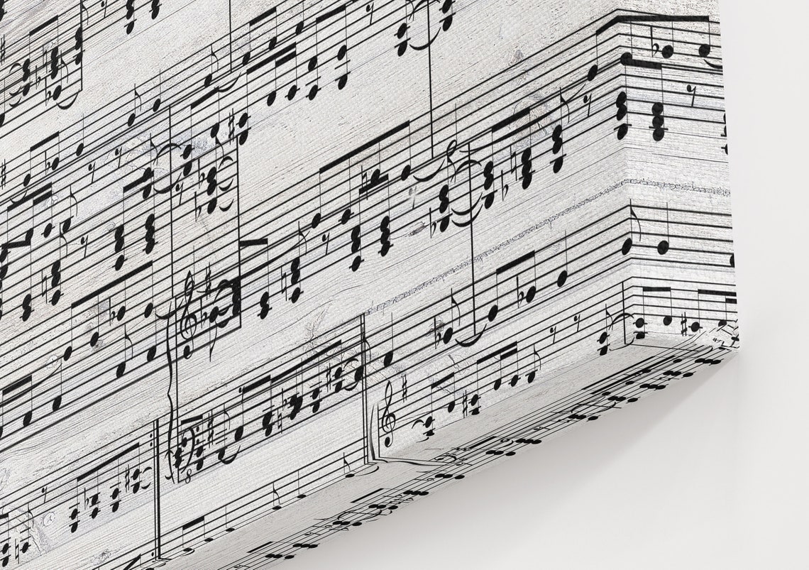 First Dance Song Canvas Any Song Custom Sheet Music Print | Etsy