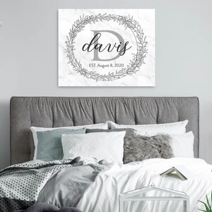 Family Monogram Last Name Sign Personalized Year - Etsy Australia
