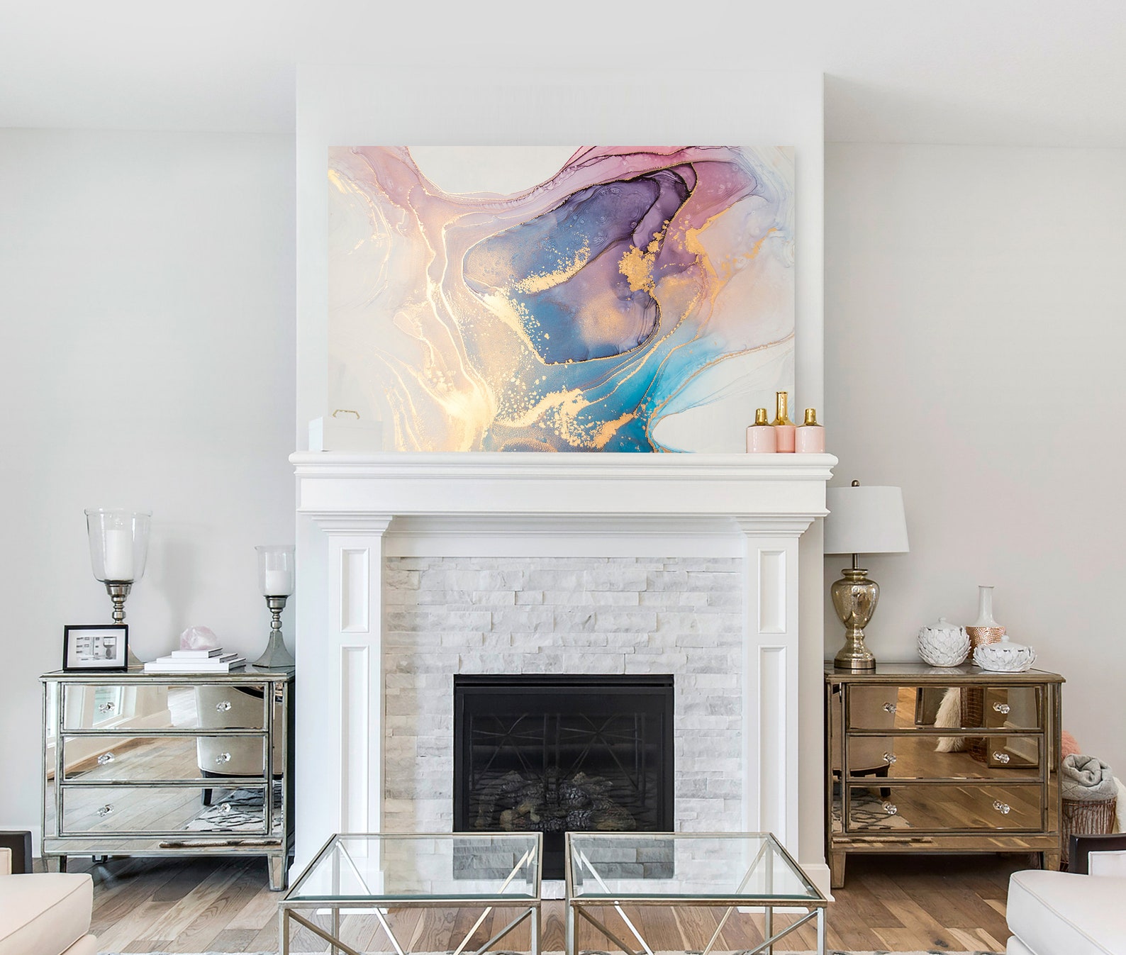 Marble Wall Art Marble Canvas Print Abstract Canvas Art - Etsy