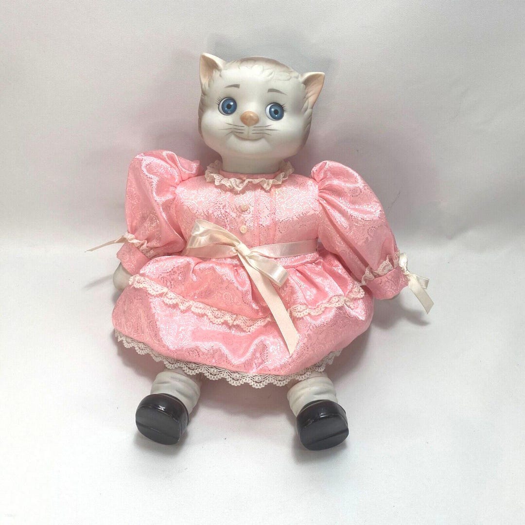 Vintage 1986 Dolly Dingle Kitty Cutie Doll Musical Bette Ball 116/1000 ...
