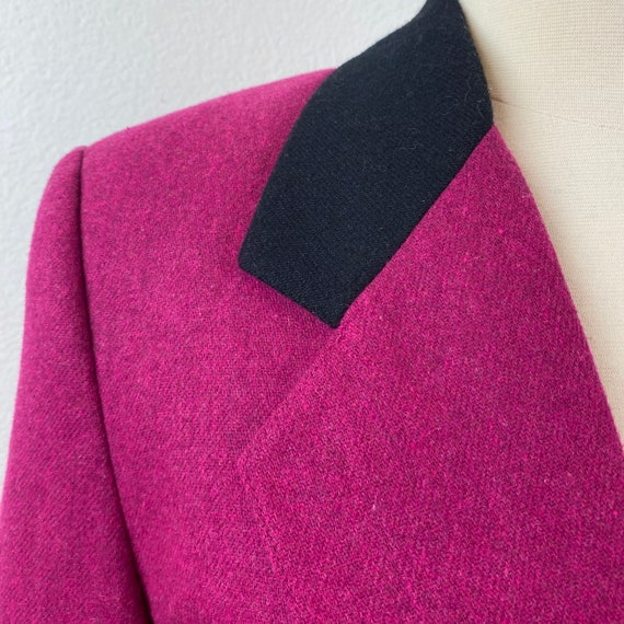 Vintage 90s Dottie R Fuchsia Crop Jacket | Holiday Ev… - Gem