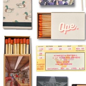 Minnesota Matchbox Poster - Etsy