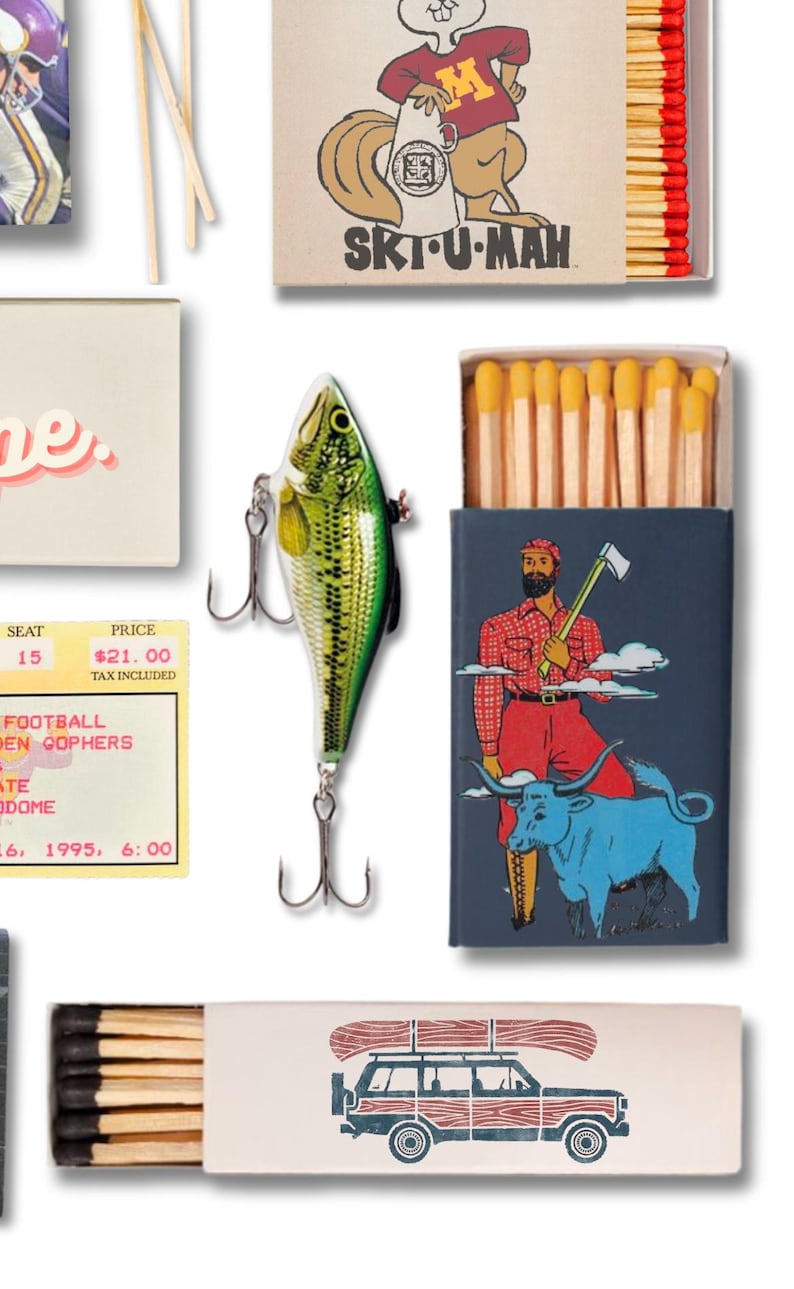 Minnesota Matchbox Poster - Etsy