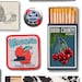 Wisconsin Matchbox Poster - Etsy