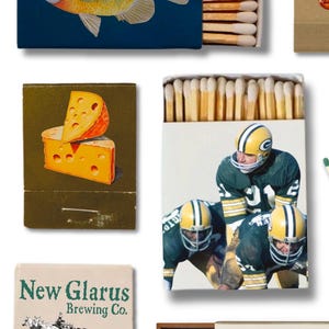 Wisconsin Matchbox Poster - Etsy