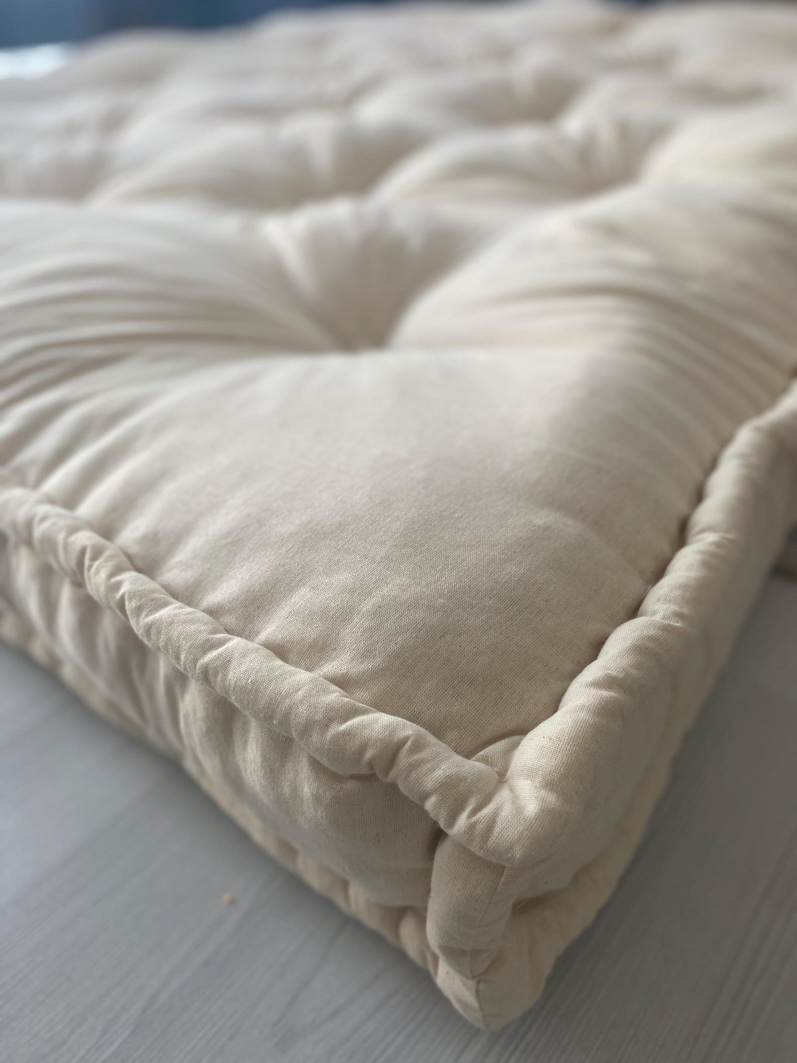 Handmade Shikibuton Mat Topper COTTON 5” Thick//floor Cushion ...
