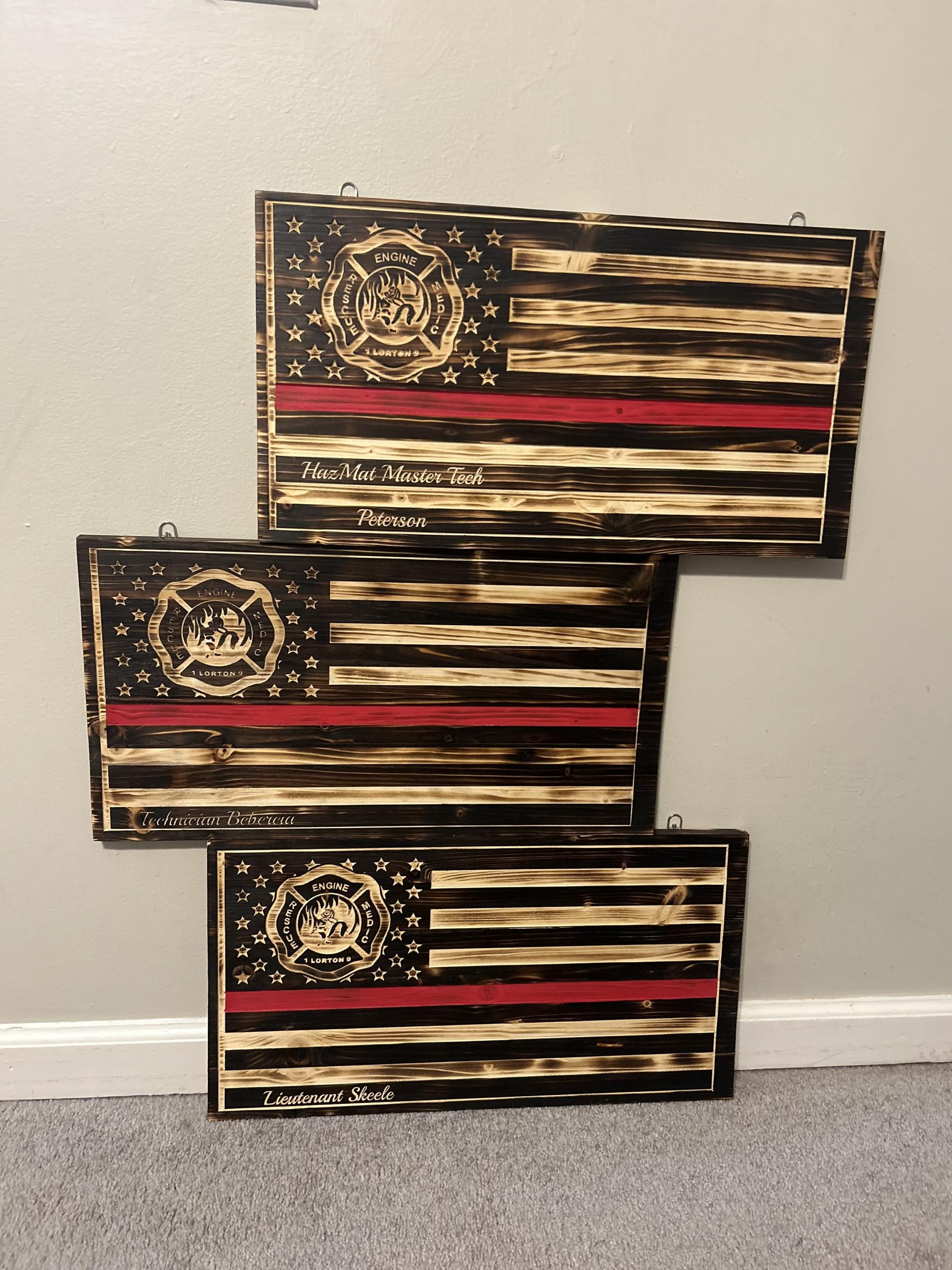 Custom Engraved Flag - Etsy