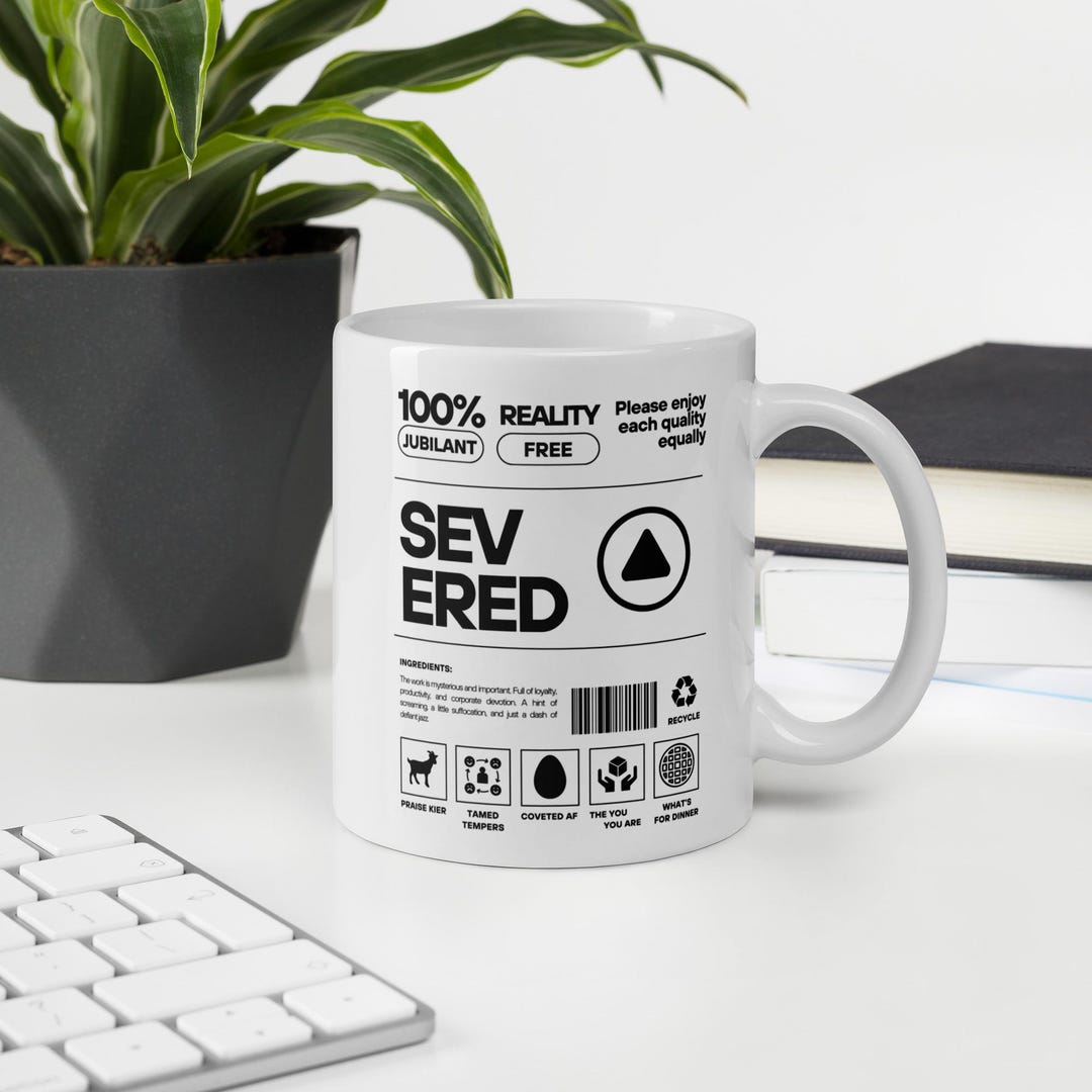 Severance Coffee Mug | Severed | Praise Kier | the Work is Mysterious ...