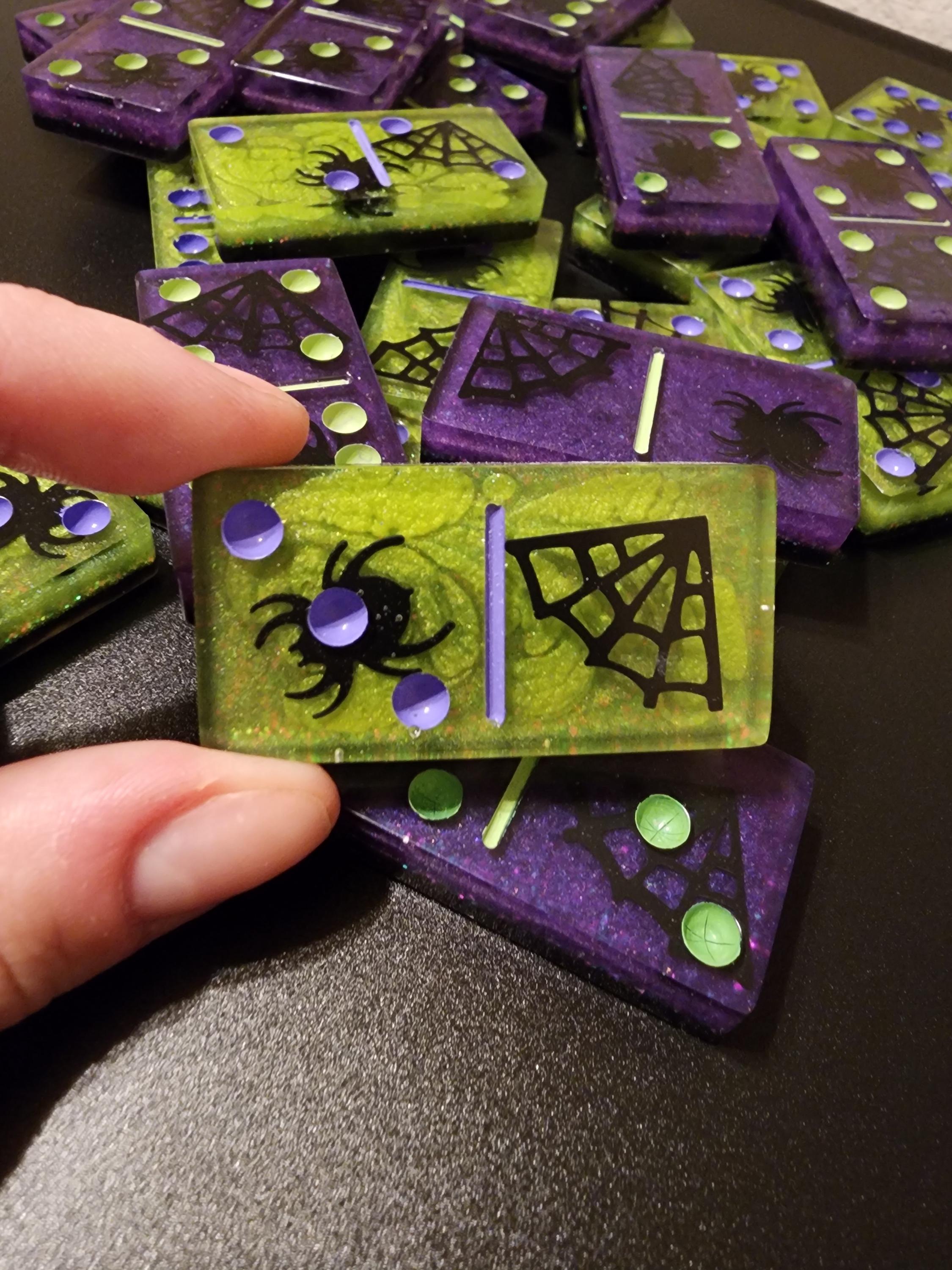 Spooky Dominoes Set - Etsy