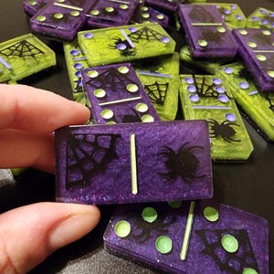 Spooky Dominoes Set - Etsy