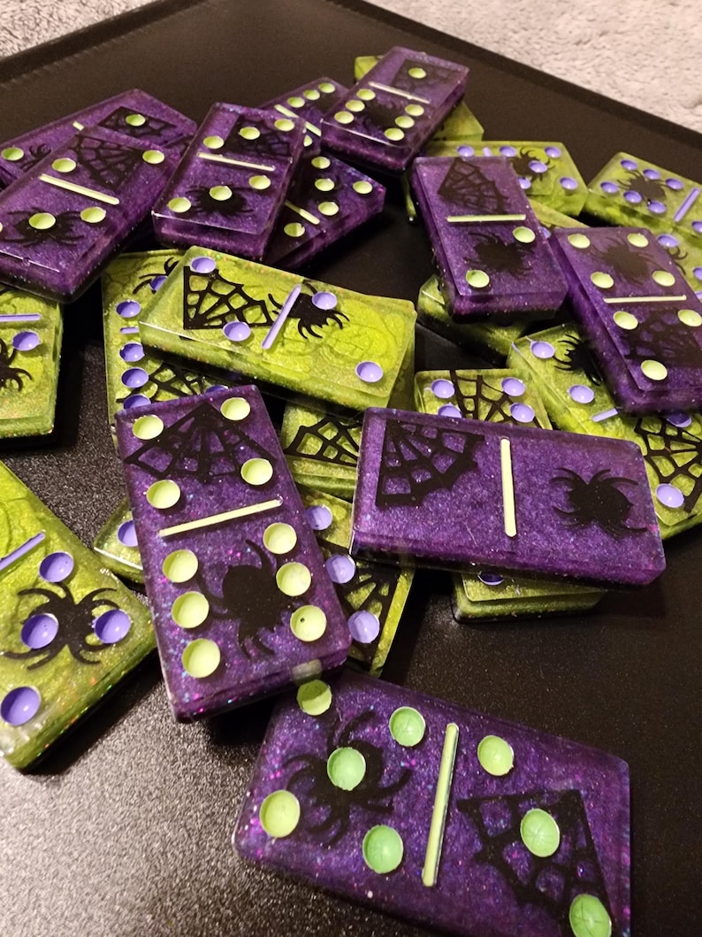 Spooky Dominoes Set - Etsy