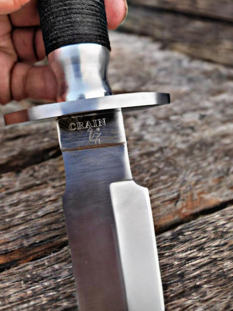 Handmade Jack Crain Predator Replica Bowie Knife Built Like Original ...