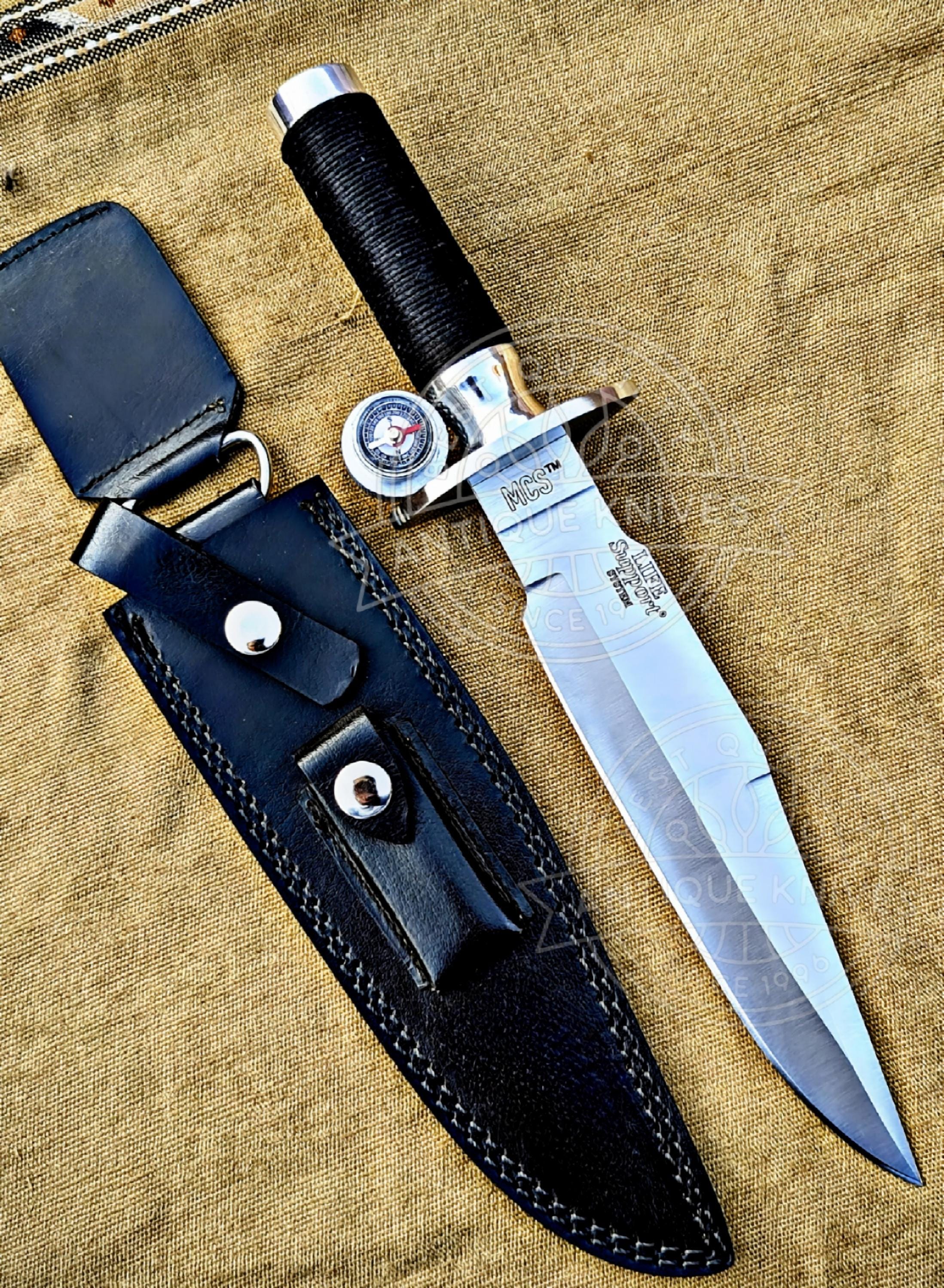 Handmade Jack Crain Predator Replica Bowie Knife Built Like Original ...