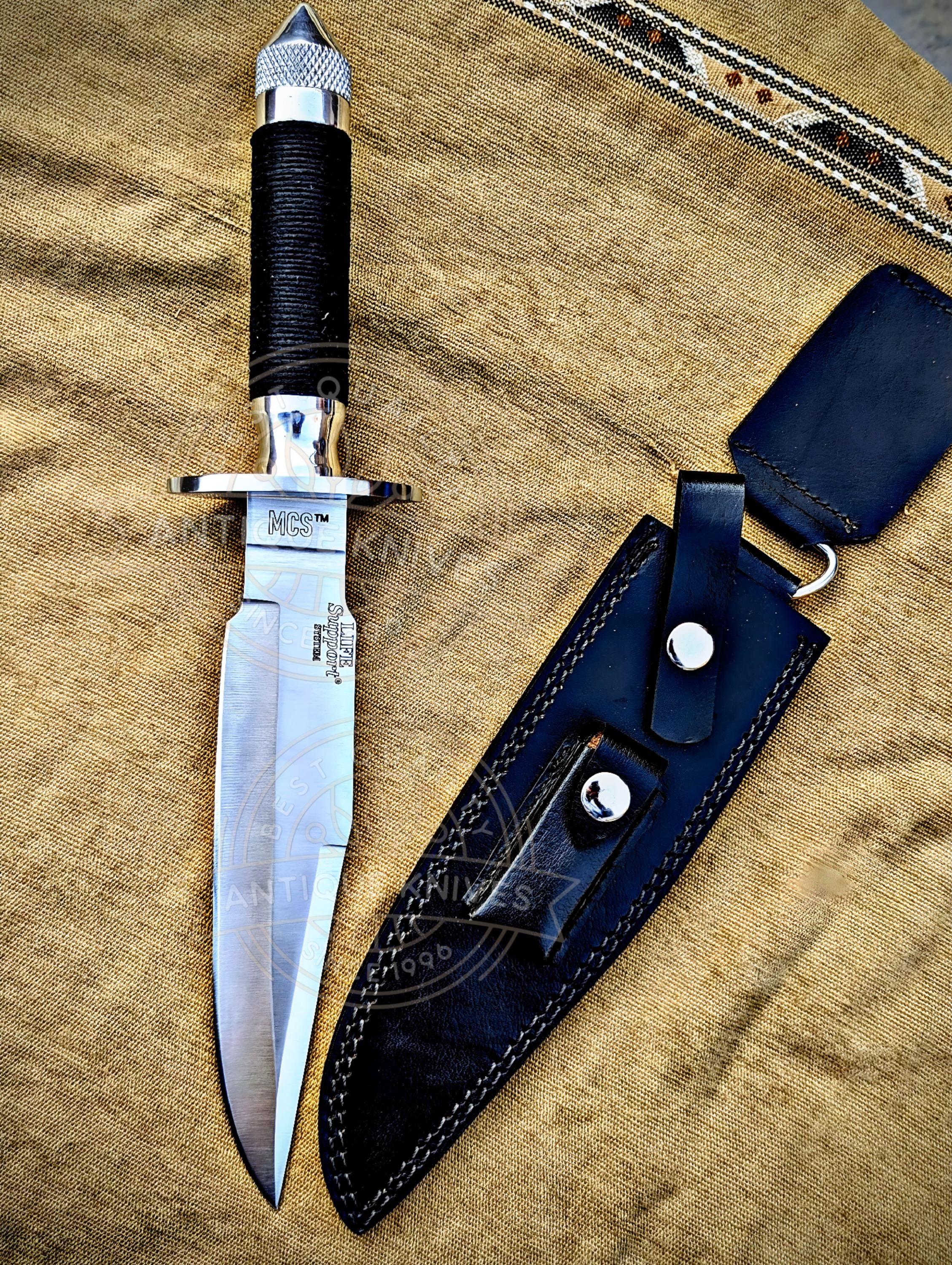 Handmade Jack Crain Predator Replica Bowie Knife Built Like Original ...