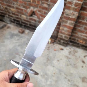 Handmade Jack Crain Predator Replica Bowie Knife Built Like Original ...
