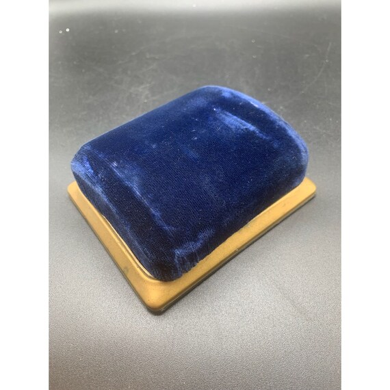 Antique blue velvet box - Gem