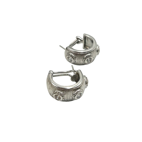 Omega Back Earrings - Etsy