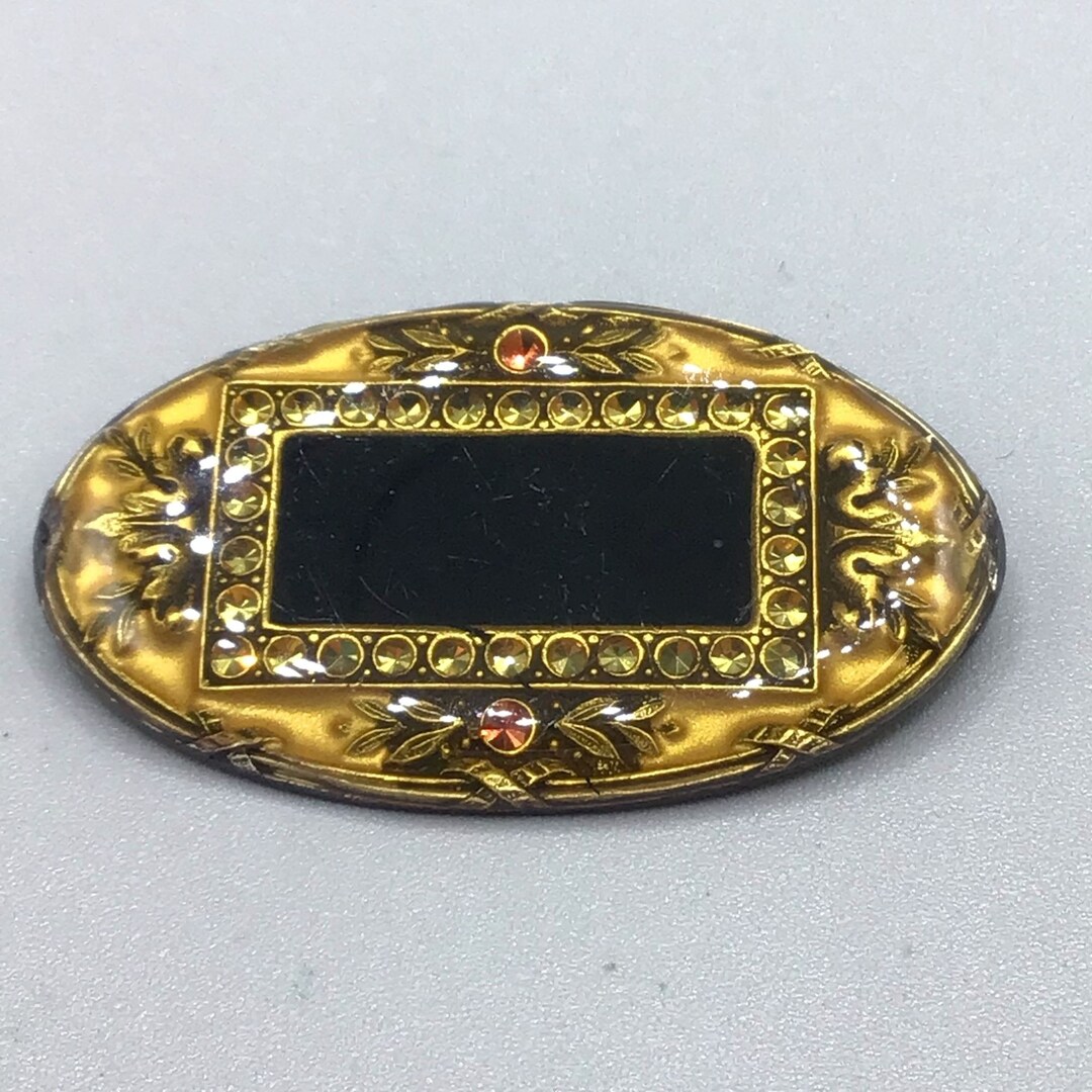 Pierre Bex Art Deco Style Brooch Geometric Deco Design Trombone Clasp ...