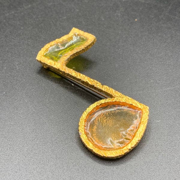 Gold Music Note - Etsy