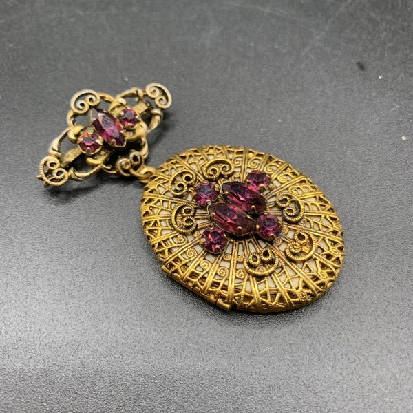 Filigree Locket - Etsy