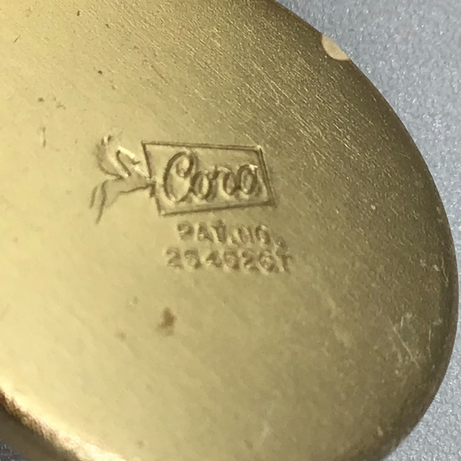 Coro Locket 4 Ways Photo Holder Gold Tone Dangle Blue - Etsy