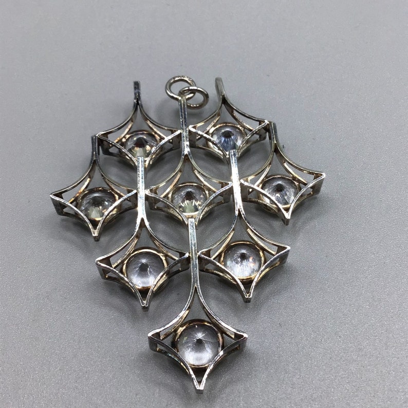 Kaunis Koru Finland Pendant Sterling Silver Modernist - Etsy