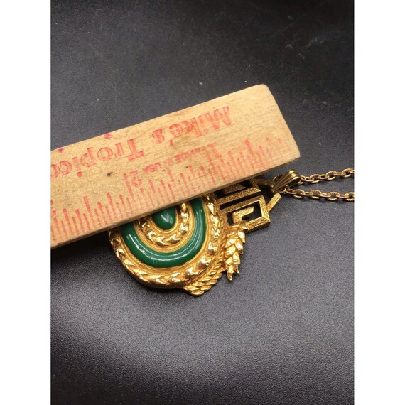 Moon Drop Solid Perfume Pendant Necklace Gold Tone & … - Gem