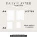 Daily Planner Bundle | Printable Day & Night Planner, Meal Planner ...