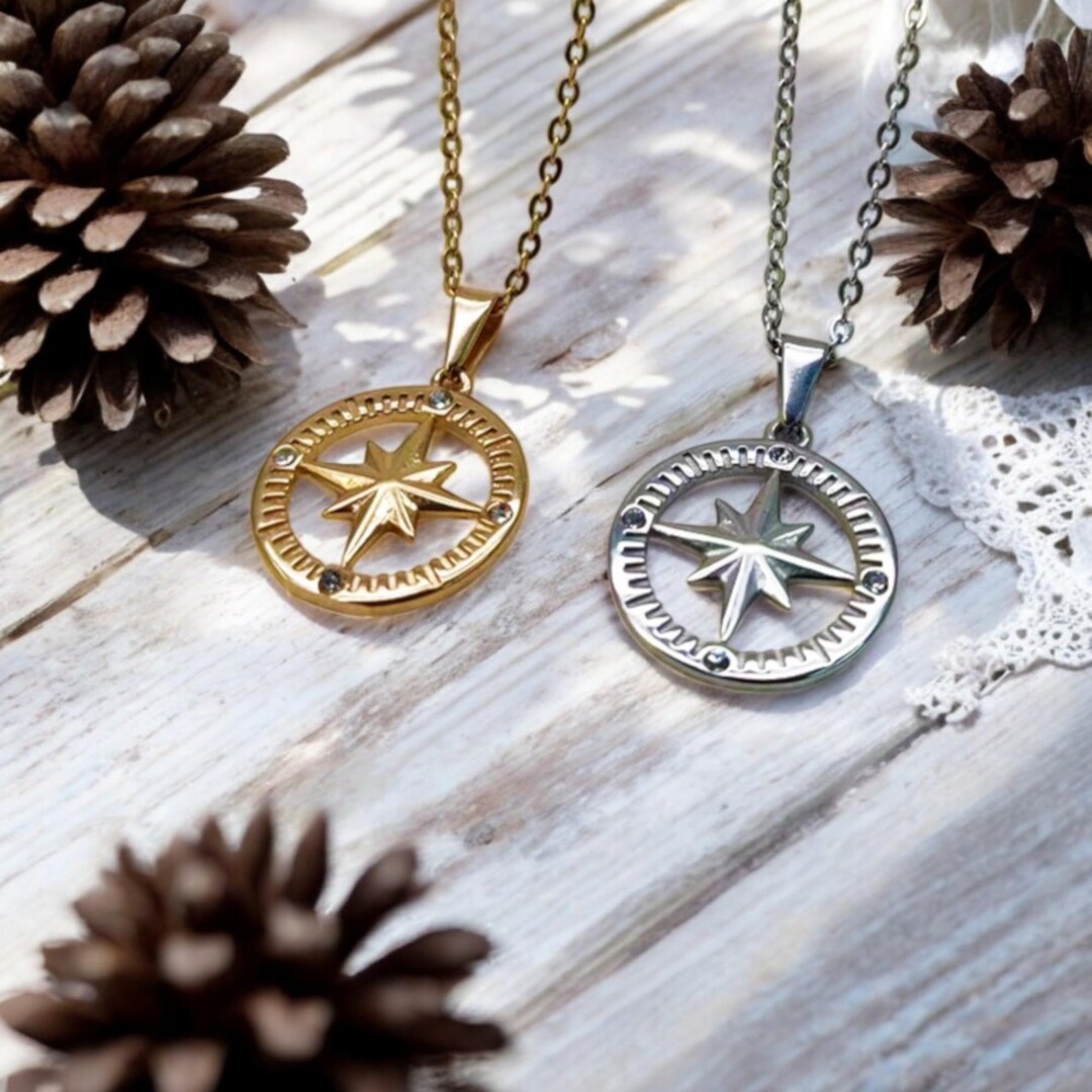 SKZ Compass Necklace | Stray Kids Inspired Pendant | Kpop Jewelry ...