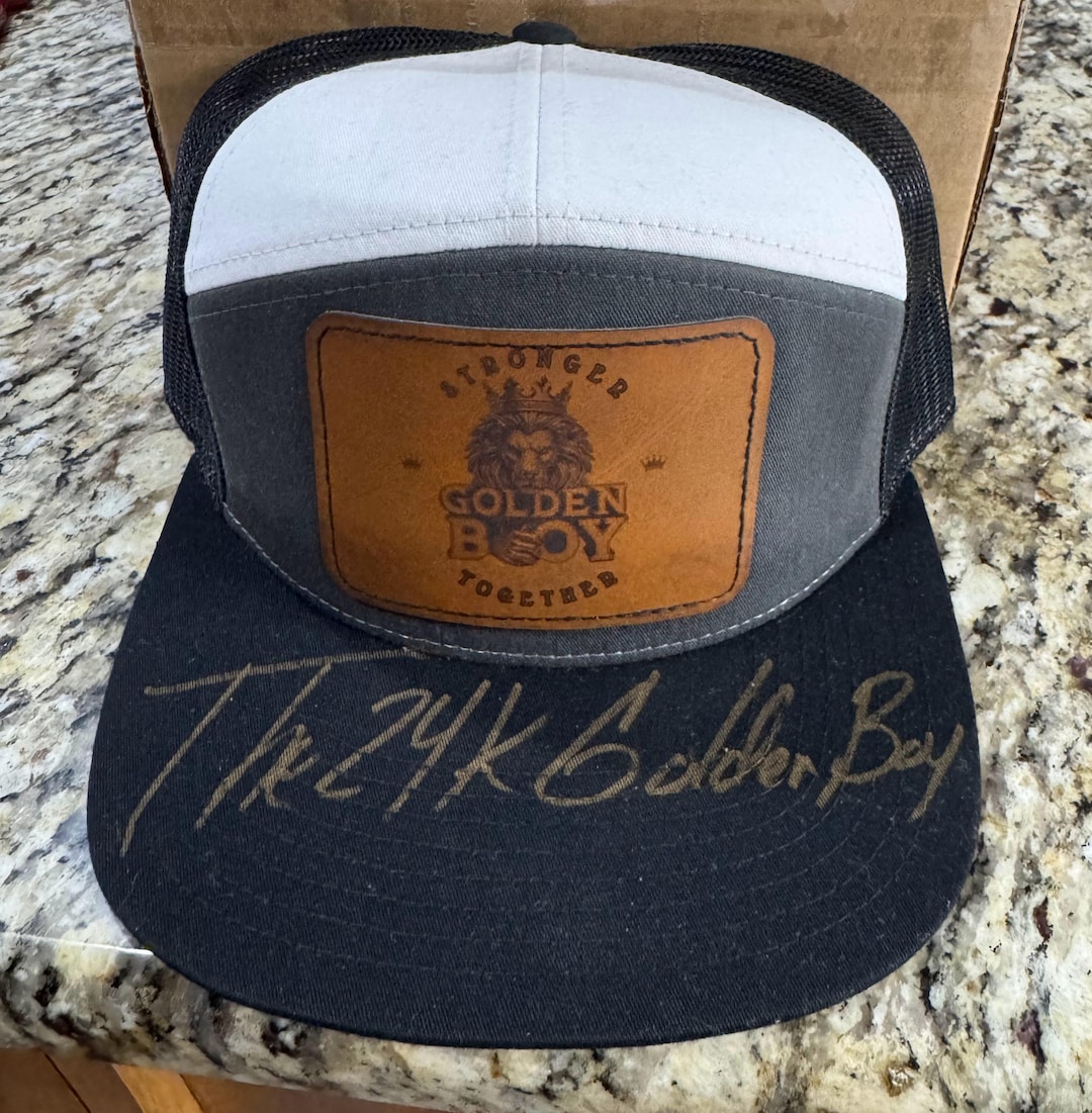Goldenboy Signature on Hats/merch - Etsy