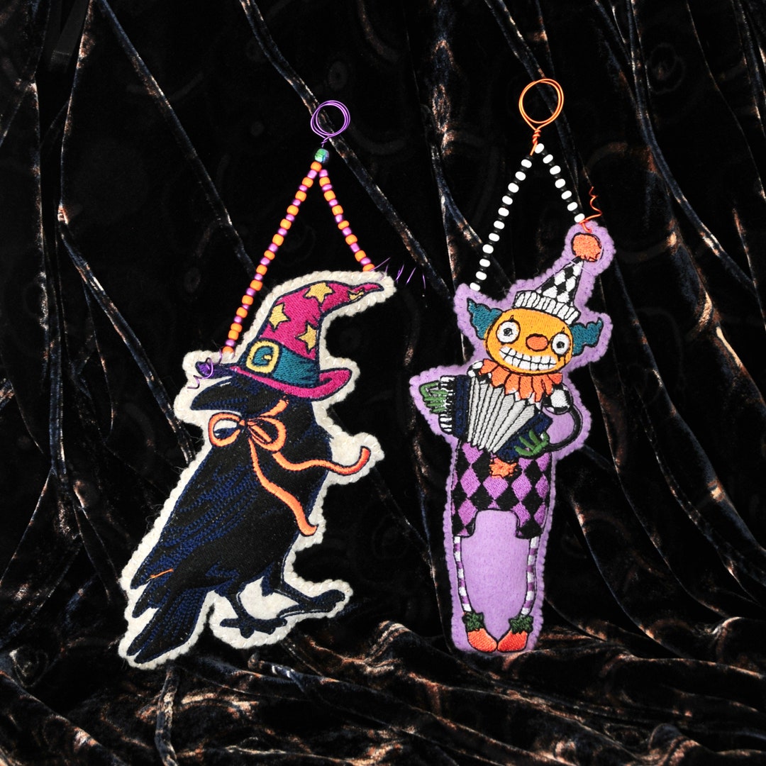 Halloween Witch Crow Scarecrow Clown Funny Decoration Gift Costume ...