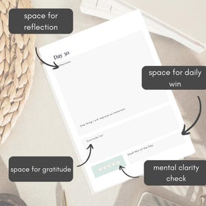 Printable & Digital 30-day Journal: Consistency, Motivation, Goal ...