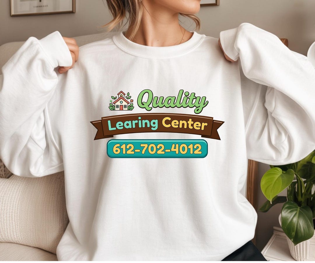 Quality Learning Center PNG School Quote Tee for Daycare Preschool ...
