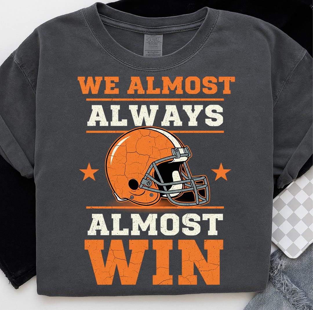 We Almost Always Almost Win, Funny Football Fans PNG, Sports Humor ...