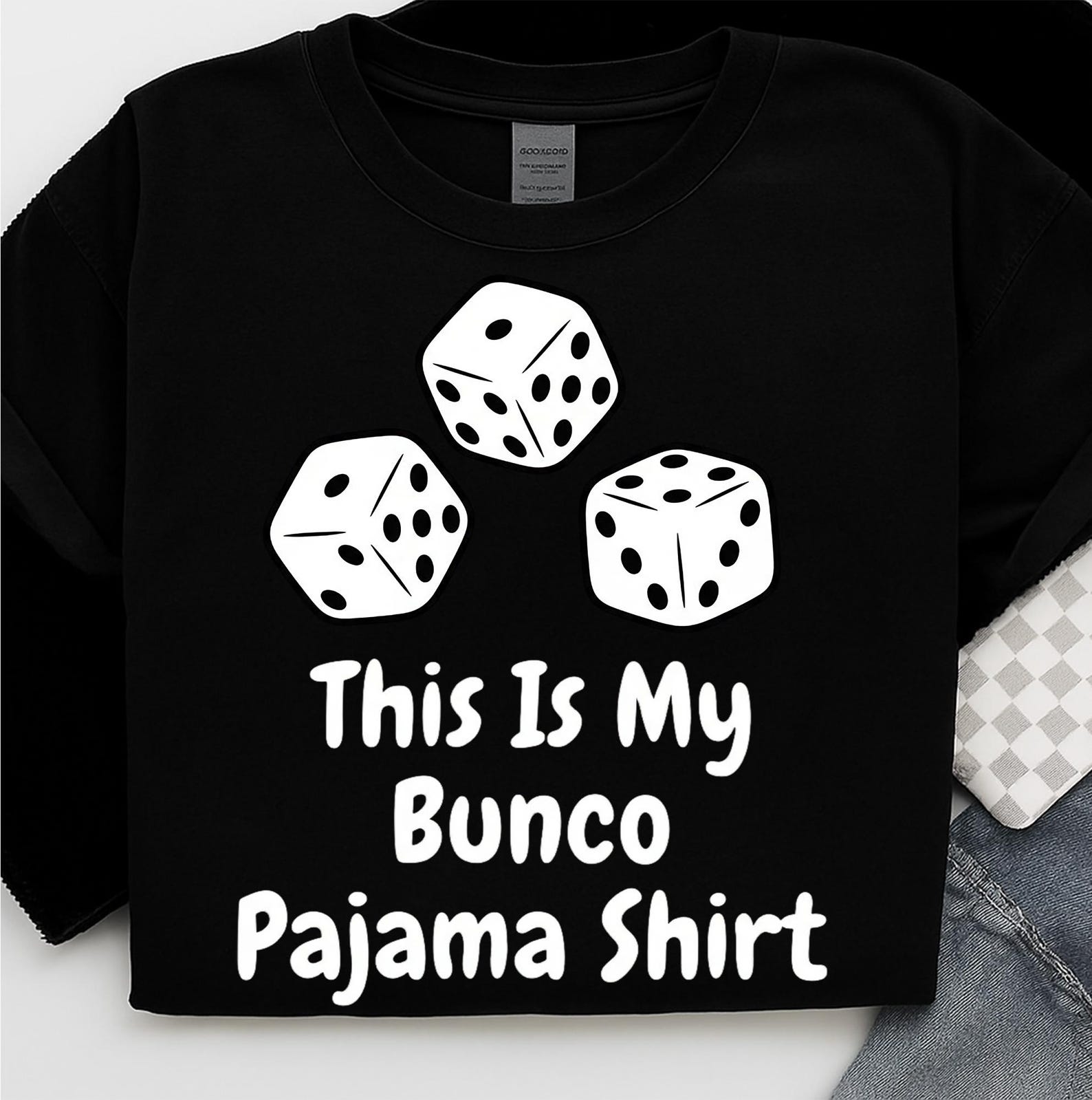 Bunco PNG Clipart for Game Night Crafts | Cute Dice Rolling Graphic for ...