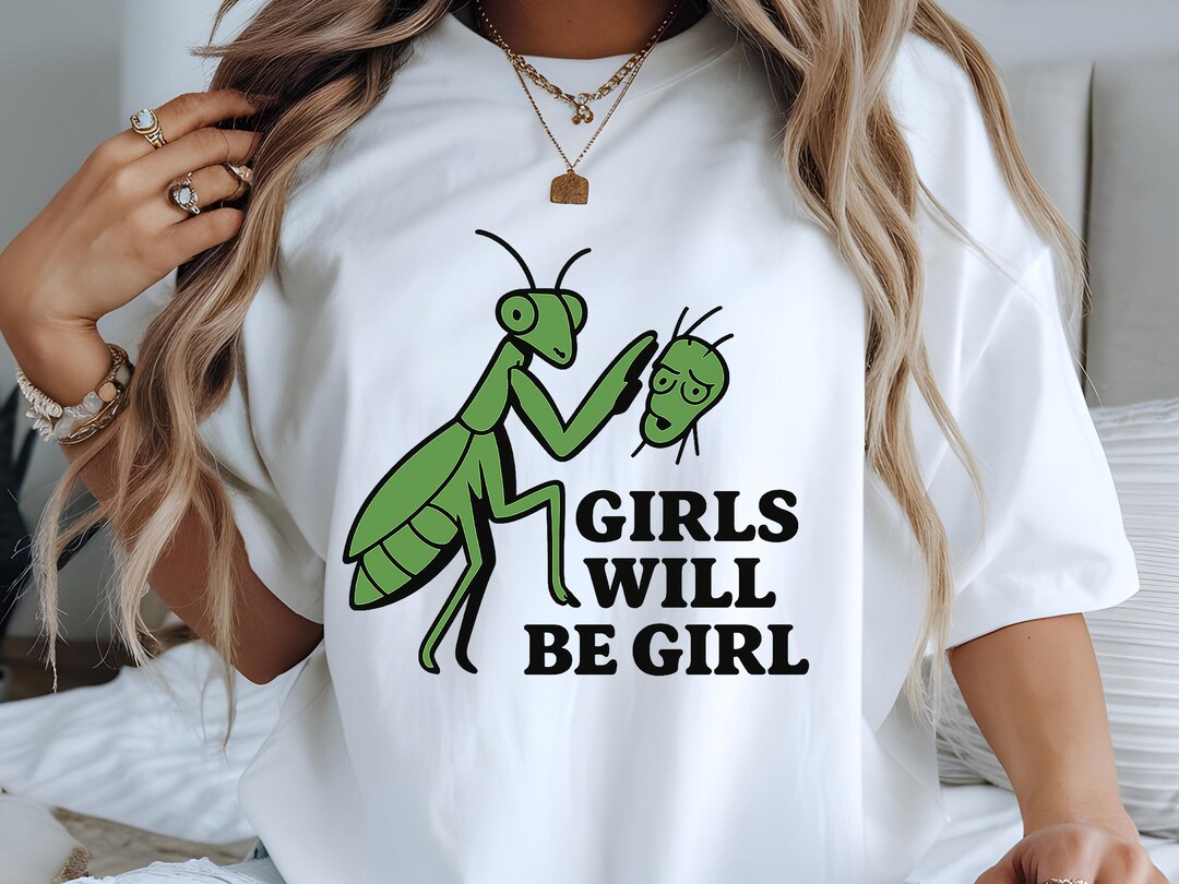 Funny Girls Praying Mantis PNG ,funny Mantis, Girls Clipart, Praying ...