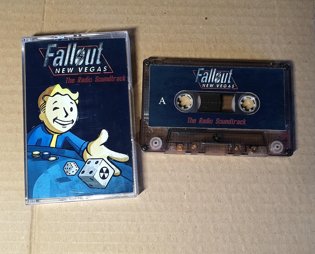 Fallout New Vegas Cassette, Video Game Soundtrack Playstation Xbox Gift ...