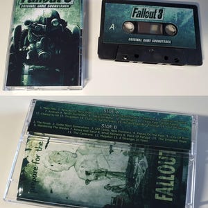 Fallout New Vegas Cassette, Video Game Soundtrack Playstation Xbox Gift ...