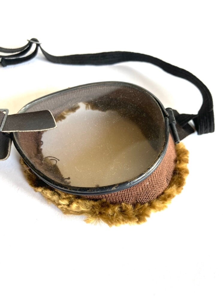 Vintage Aviator Racing Goggles Circa WWII Era - Etsy