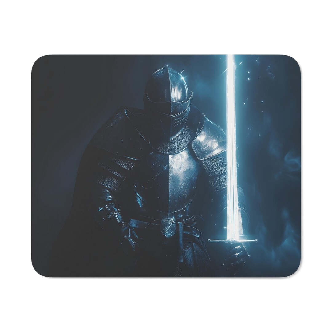 Medieval Knight Mouse Pad - Etsy
