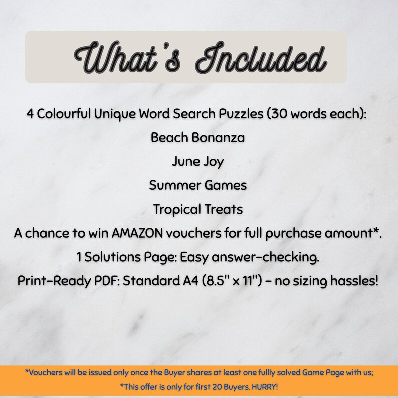 Summer, June Word Search Bundle With Beach & Tropical Themes, 5-page ...