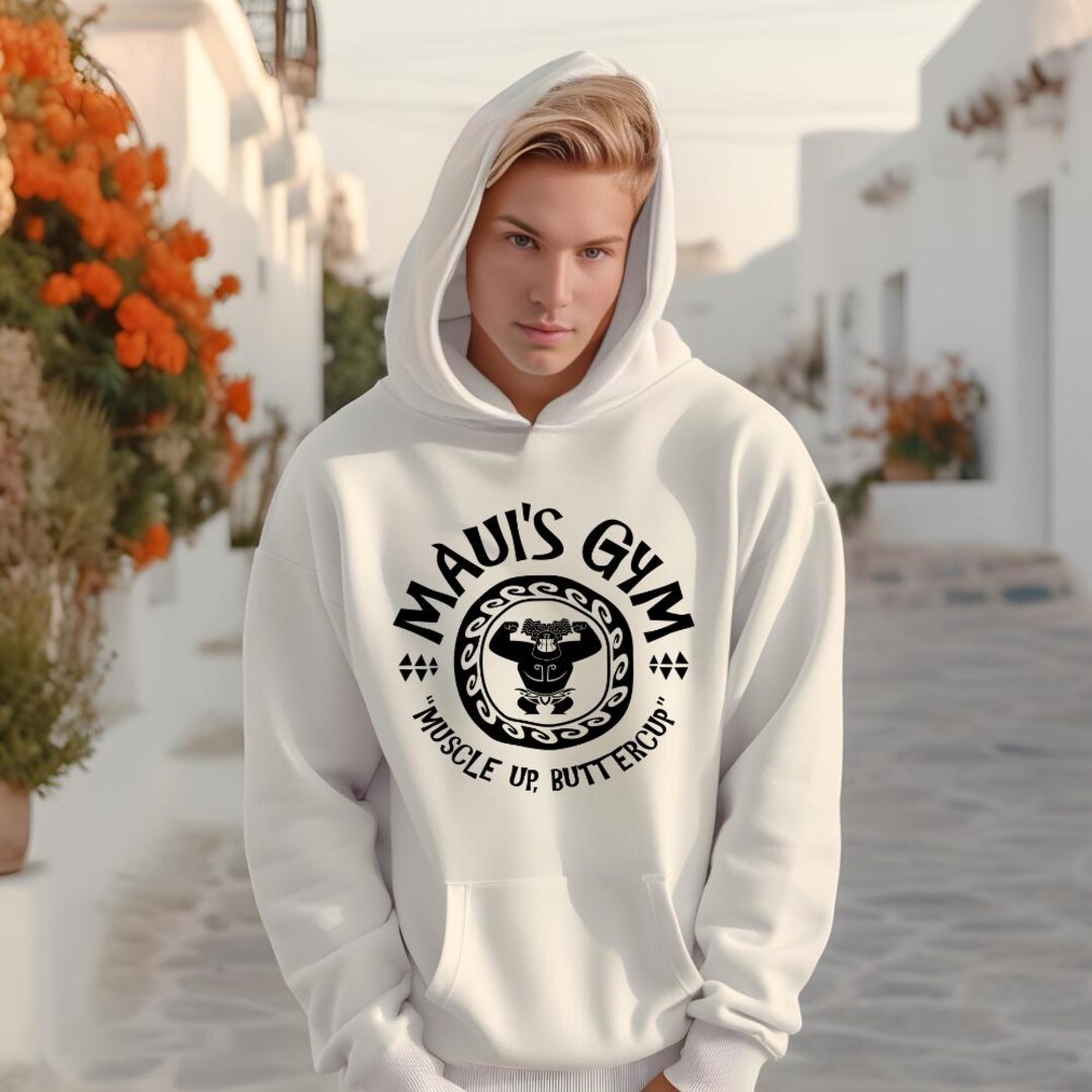 Maui’s Gym Sweater, Moana and Maui, Muscle up Butter Cup, Men's ...