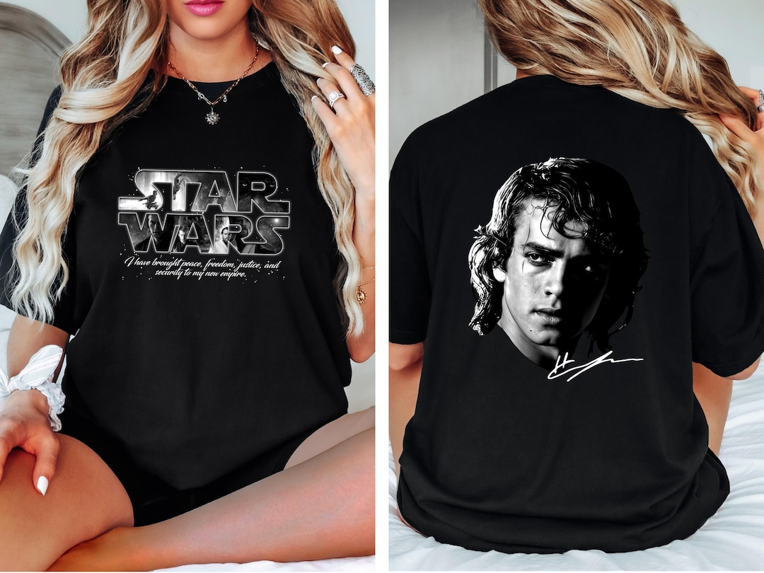 Anakin Skywalker Shirt, Revenge of the Sith Skywalker Tee, Comfort Colors Star Wars Movie Tees ...
