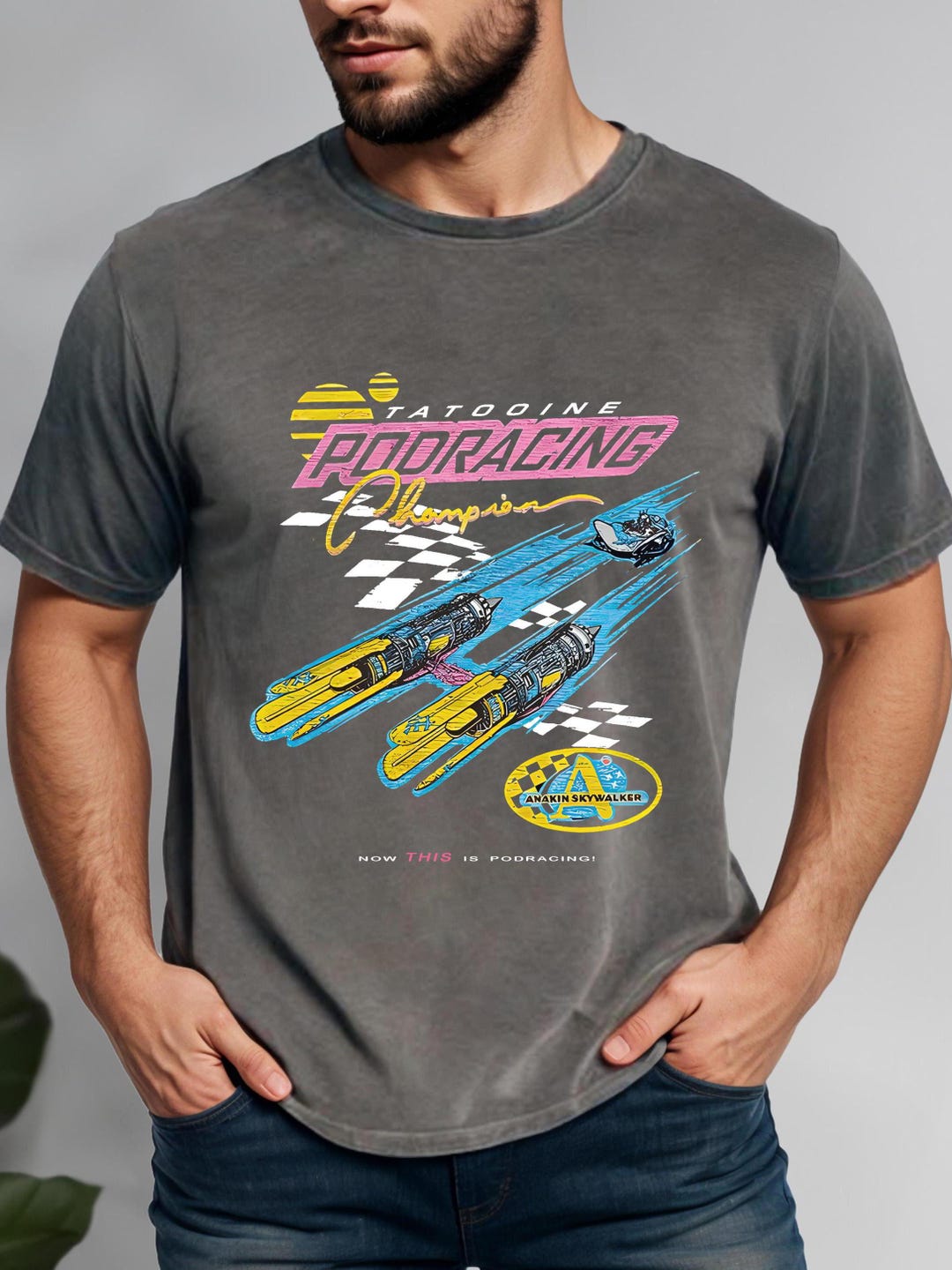Retro Tatooine Podracing Champion Shirt, Star Wars, Galaxy's Edge Trip ...