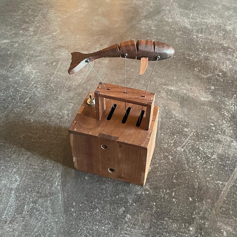 Wooden Automata - Etsy