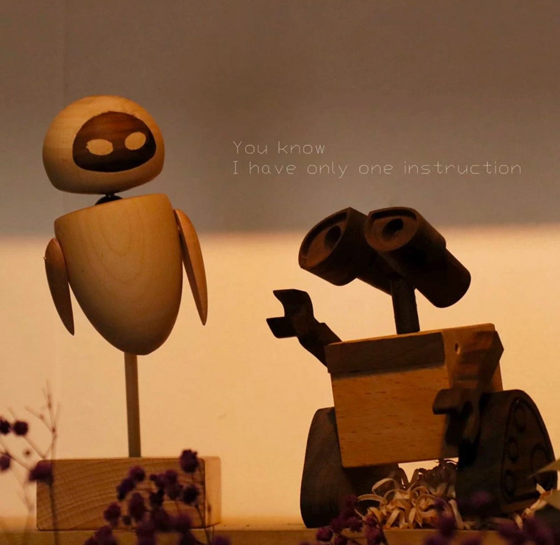 Wooden Robot Toy | Handmade Mechanical Automaton | Unique Collectible ...