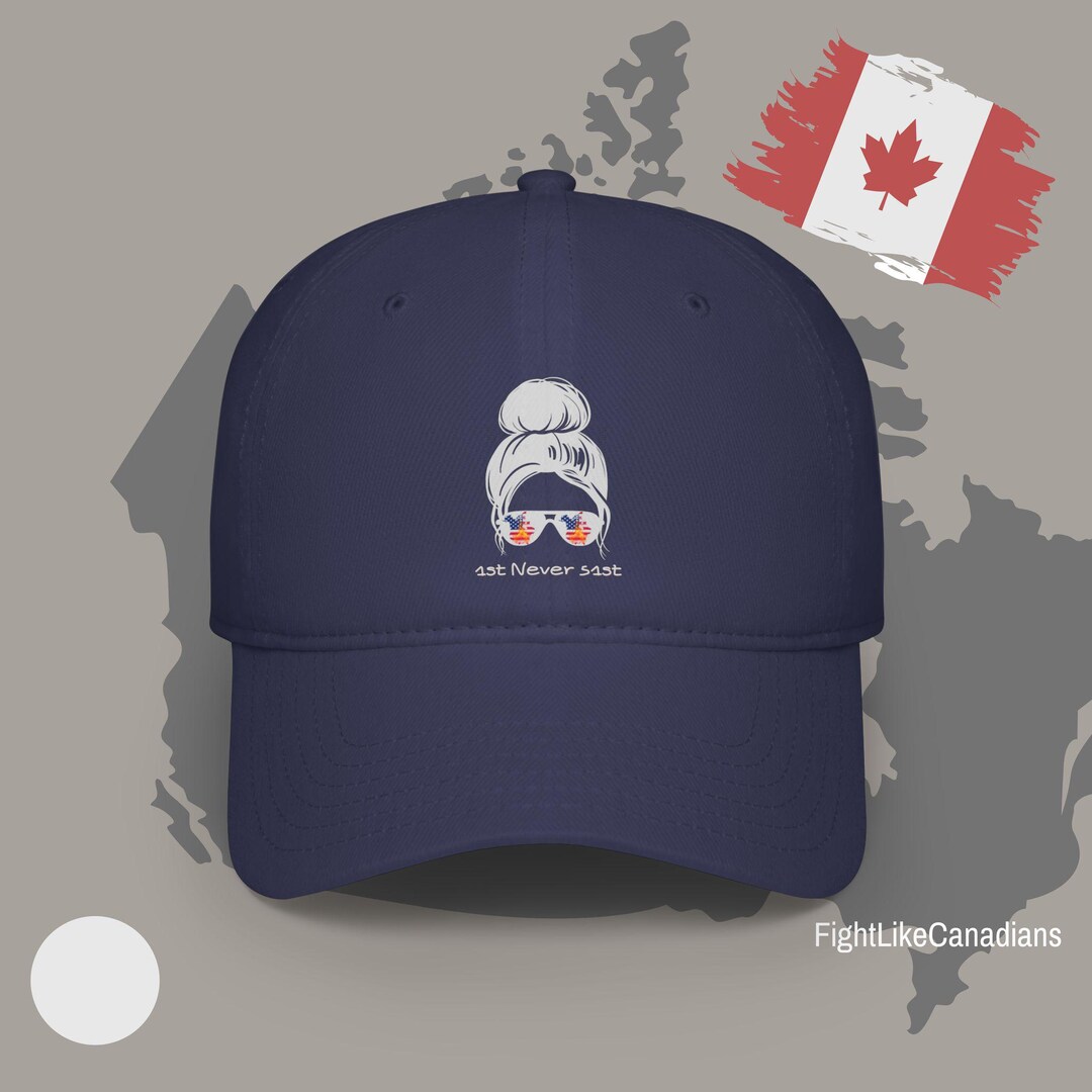 1st Never 51st Lady, Chic Low Profile Baseball Cap With Fun Design ...