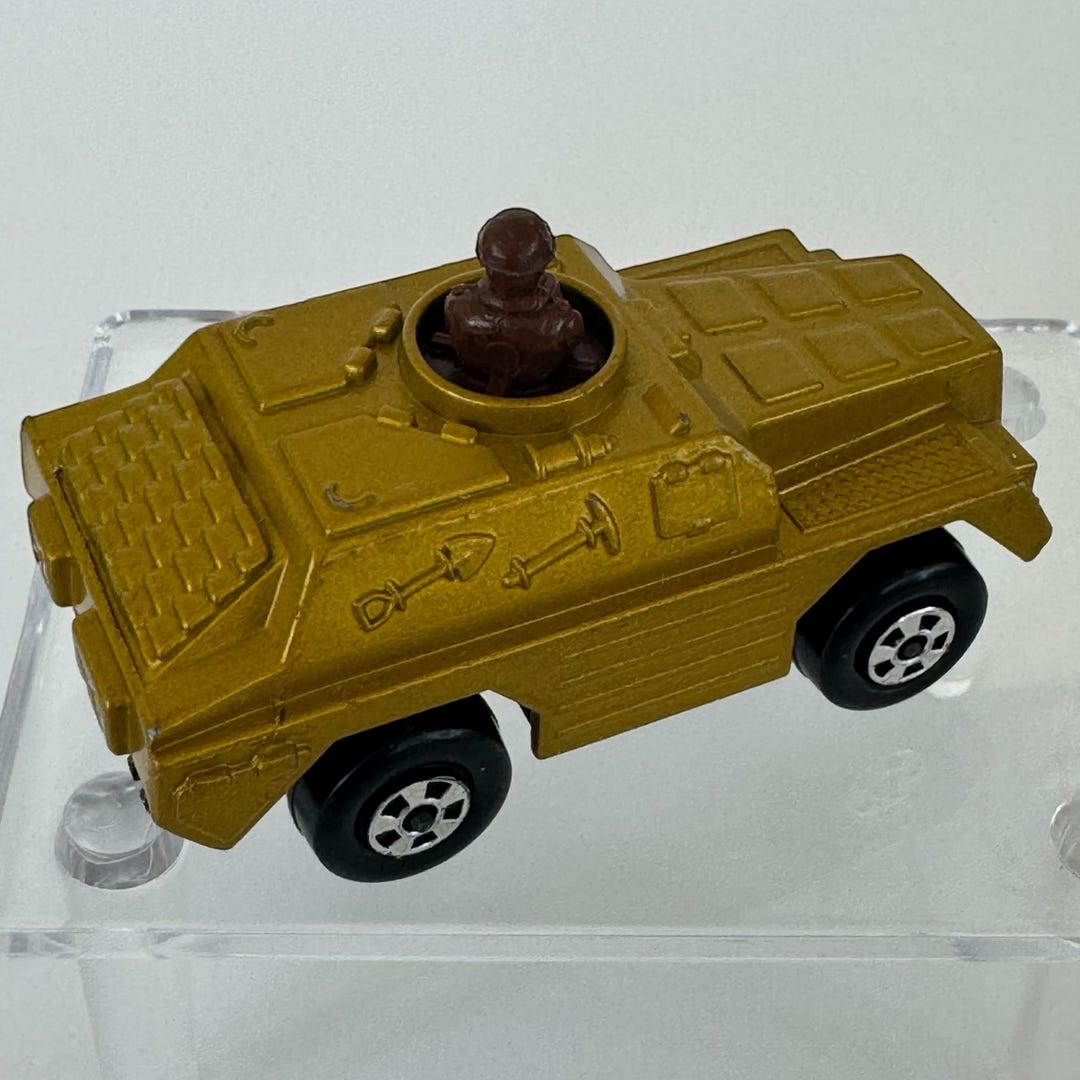 1974 Matchbox Lesney Stoat | No. 28 | Military Vehicle | Rolamatics ...